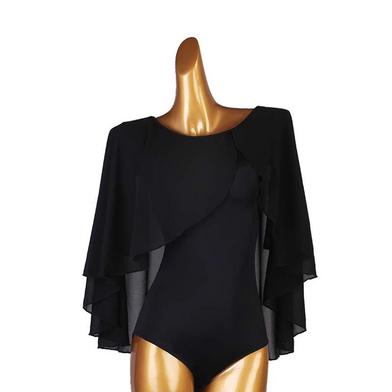 YZY Women's V-neck Latin Dance Tops Ballroom Dance Wear – DanceandSway
