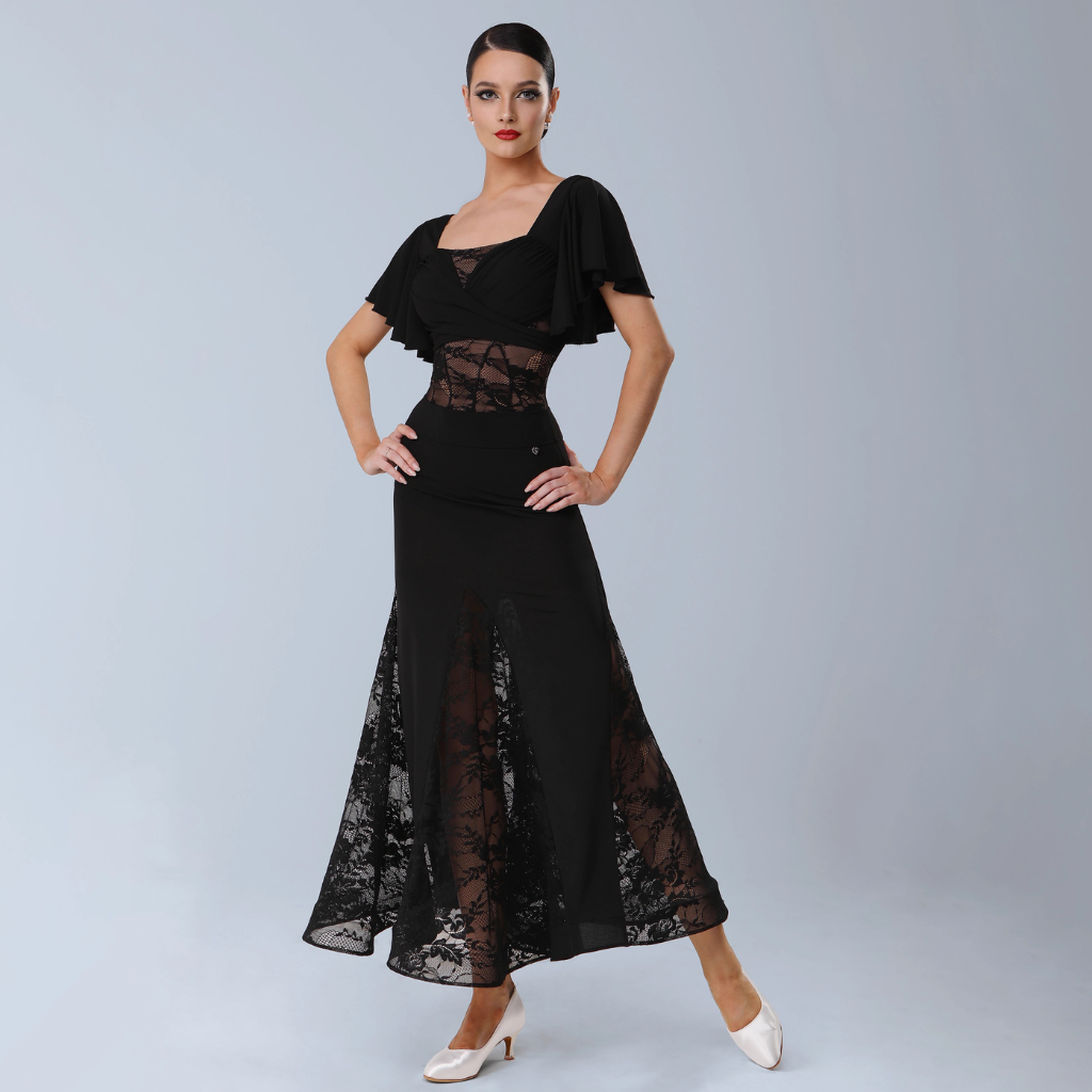 TID Women's Ballroom Waltz Modern Dance Dresses Competition Dancewear ...