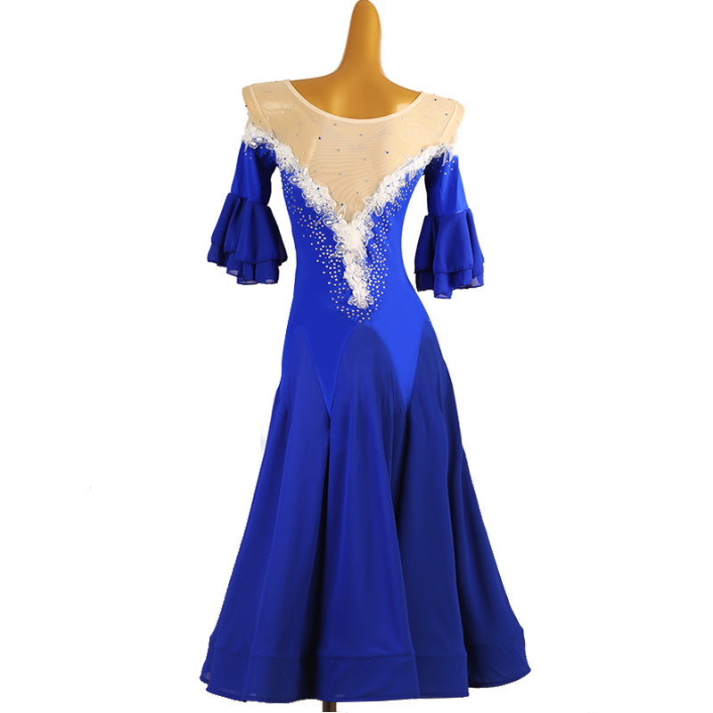 Customisable-Women's Modern Ballroom Dance Dress Waltz Dance Dress Dan ...