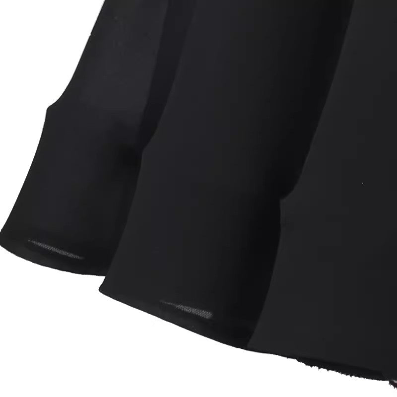 Customisable-Women's Black V-Neck DanceWear Ballroom Dance Dress ...