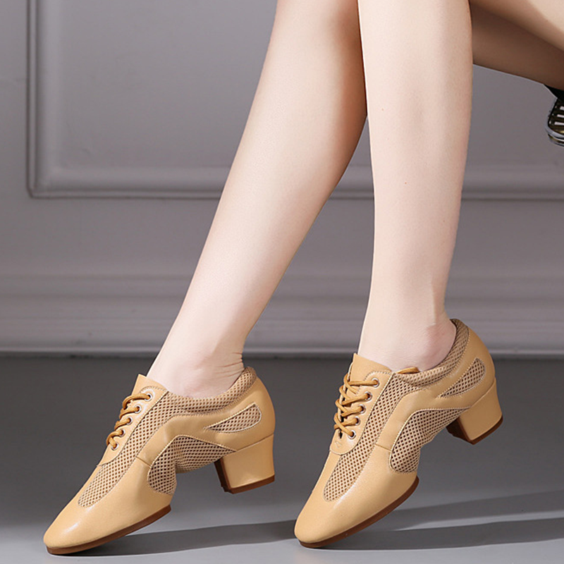 KCDANCE Women's Leatherette 3.5cm Heels Teaching & Practice Shoes Ball ...