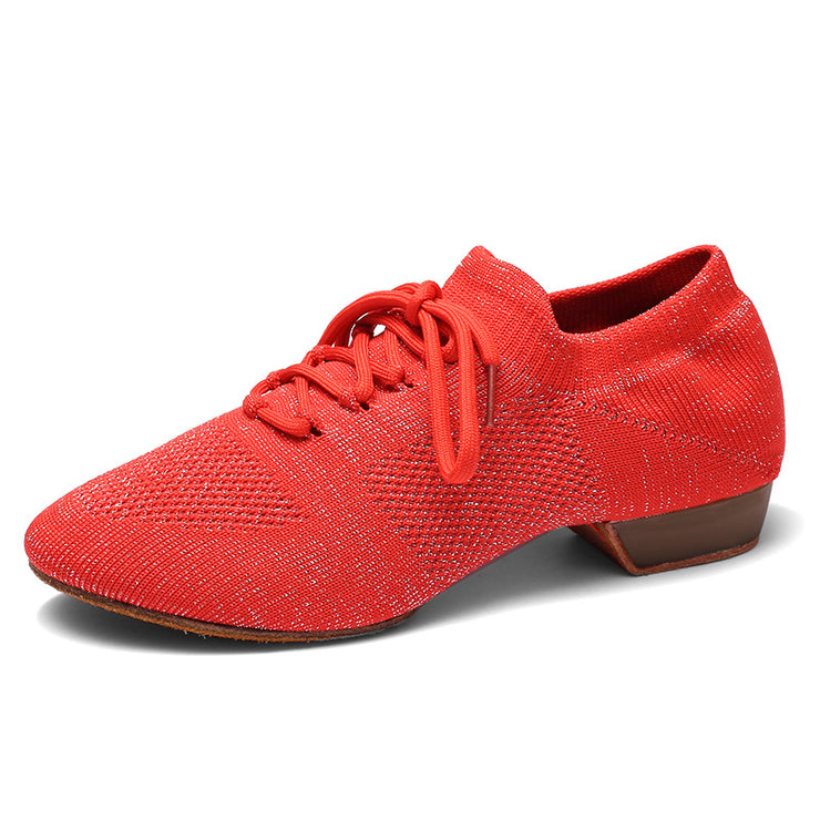 Linen Canvas Strap Flats Jazz Dance Shoes Teaching & Practice Shoes ...