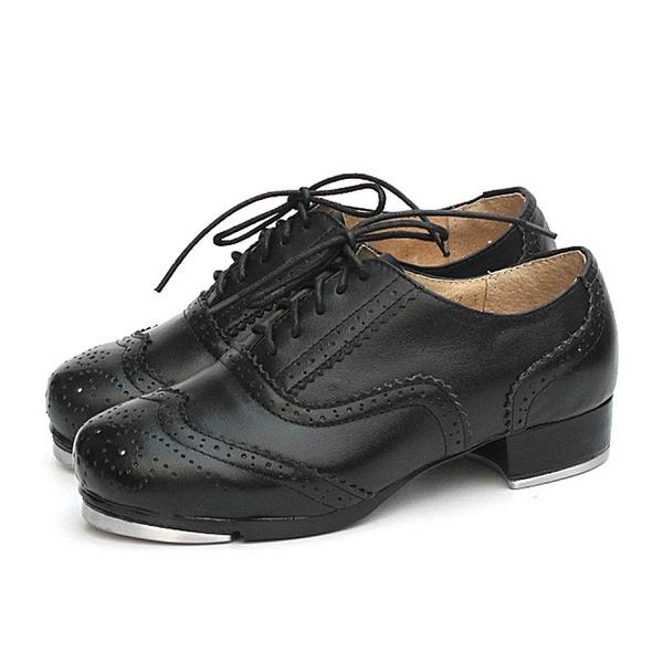 Unisex Microfiber Leather Flats Tap Dance Shoes – DanceandSway
