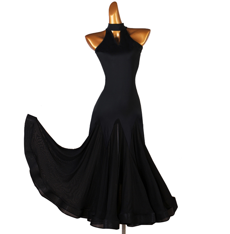 Customisable-Women's Sleeveless Modern Dance Performance Dress Ballroo ...