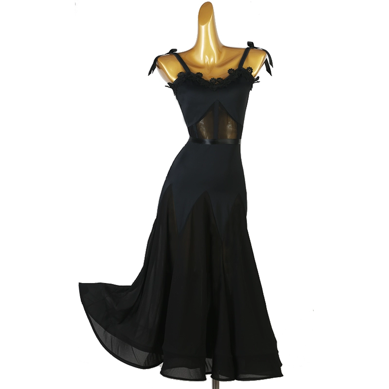 Customisable-Women's Sleeveless Modern Dance Performance Dress Ballroo ...