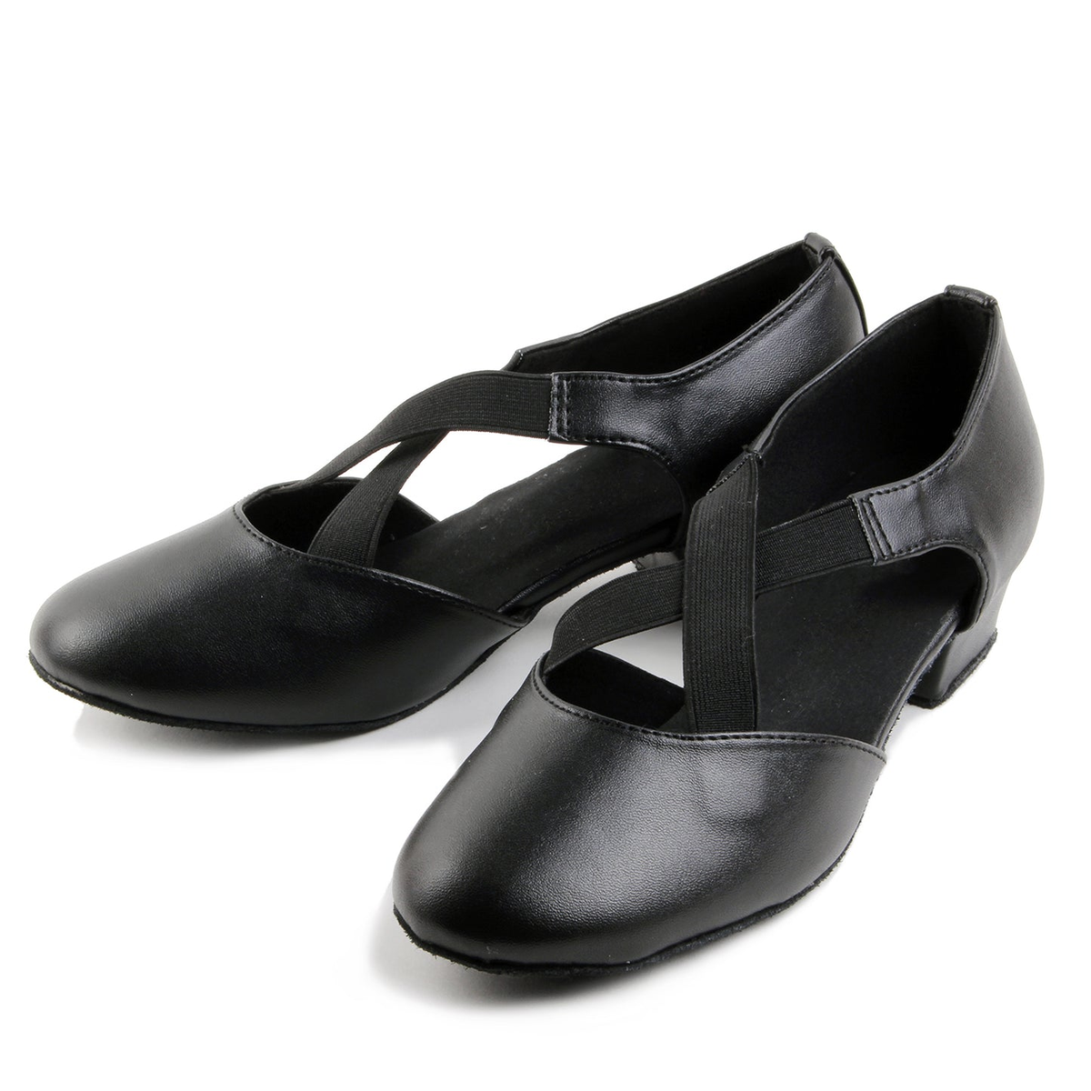 Women's Leatherette 3.5cm Heels Ballroom Swing Dance Shoes – DanceandSway
